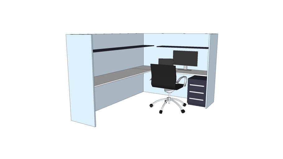 Office Cubicle | 3D Warehouse