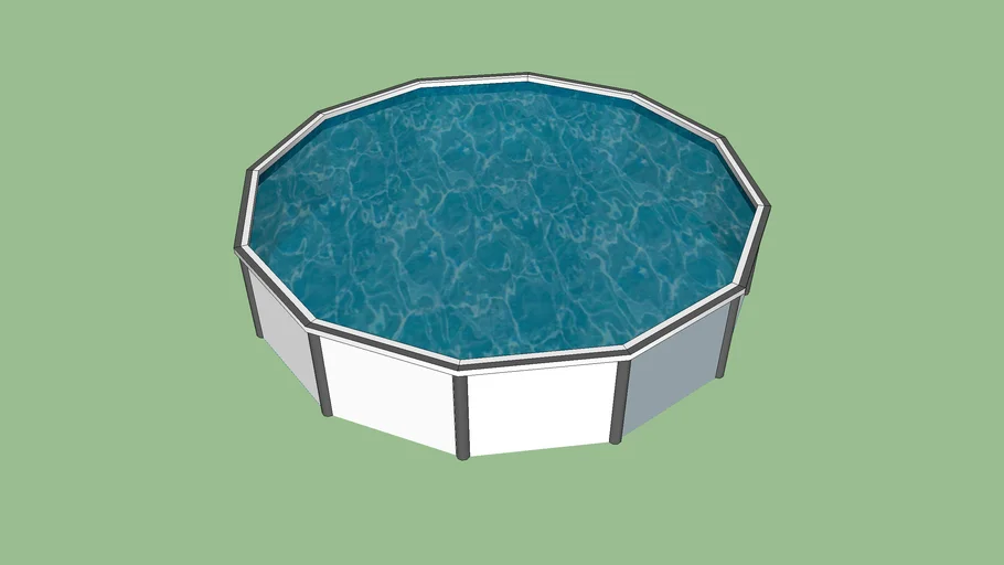 Piscine hors-terre 21' | 3D Warehouse