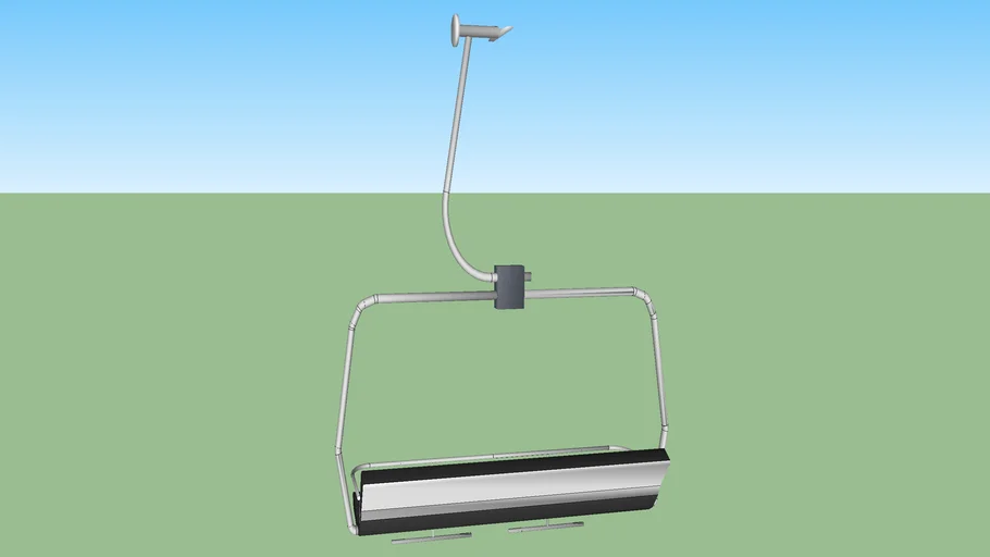 Ski Lift Chair Rotated | 3D Warehouse
