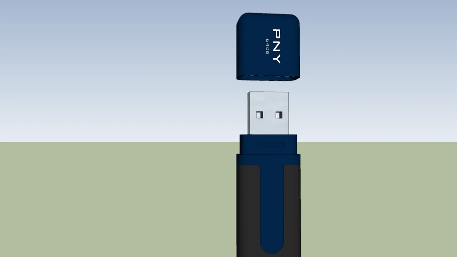 Clé USB PNY | 3D Warehouse
