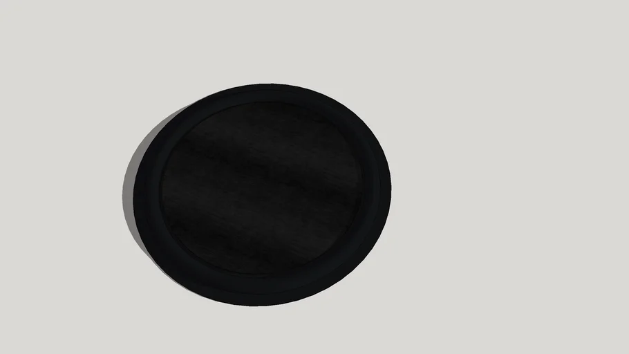 Round passive radiator | 3D Warehouse