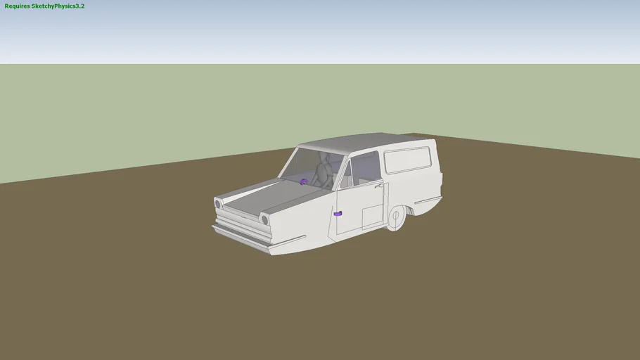 Reliant Regal Supervan (Sketchyphysics) | 3D Warehouse