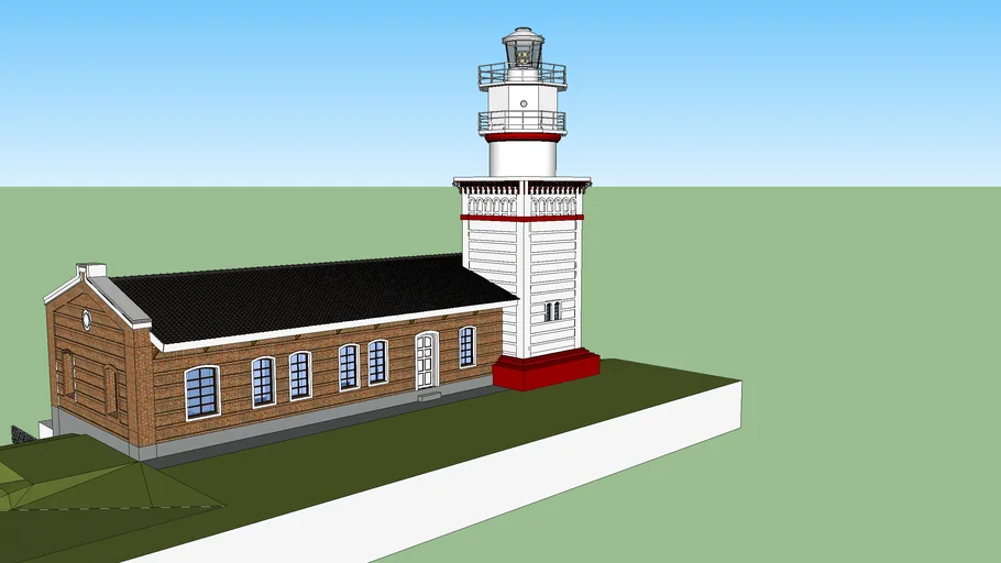 historical lighthouse | 3D Warehouse