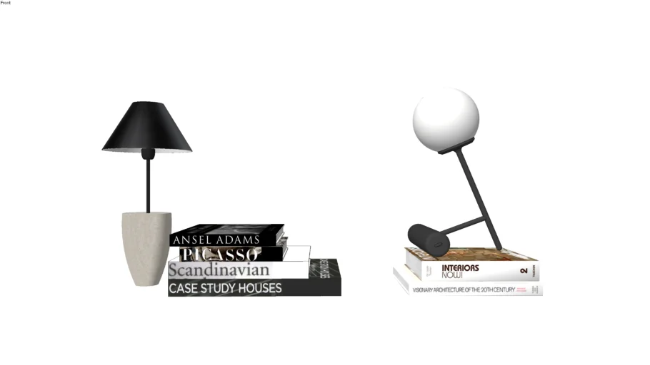 Lamps and Books | 3D Warehouse