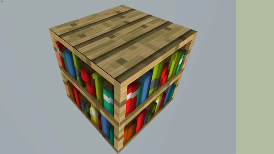 Minecraft cube id 47 | 3D Warehouse