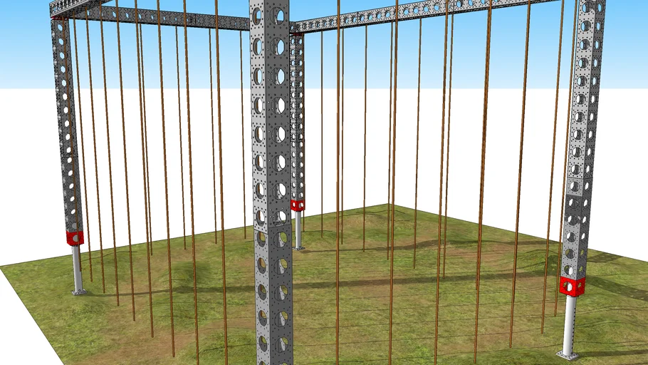 Modtruss Rope Climb Obstacle | 3D Warehouse