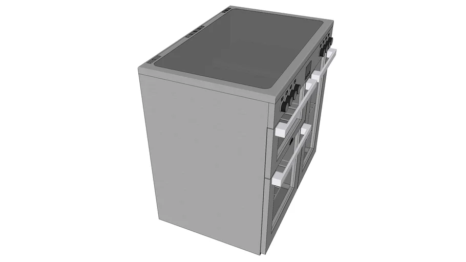 Belling Cook Centre range cooker | 3D Warehouse