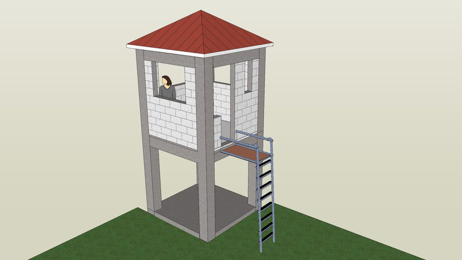 Elevated Guard Post | 3D Warehouse