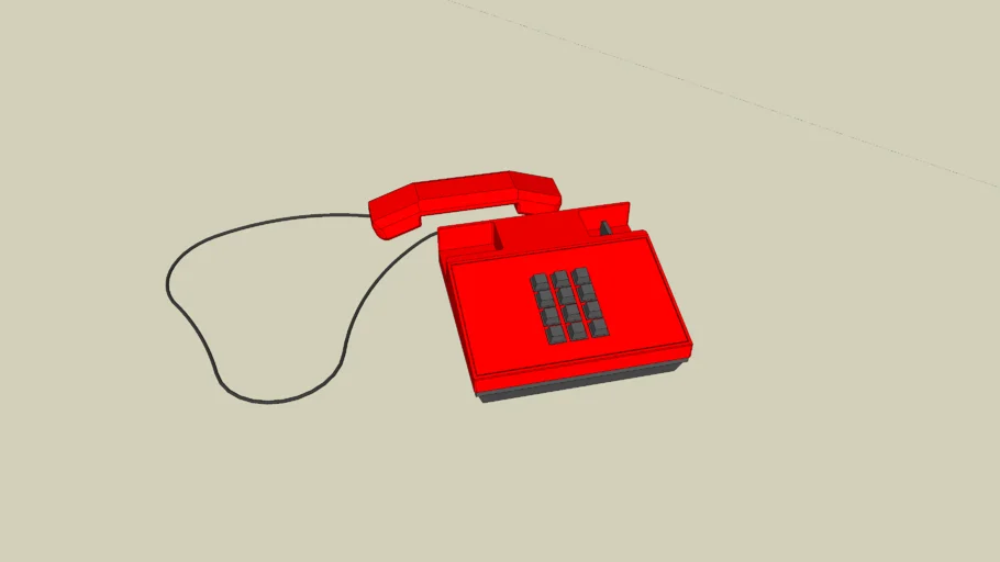 Telephone | 3D Warehouse