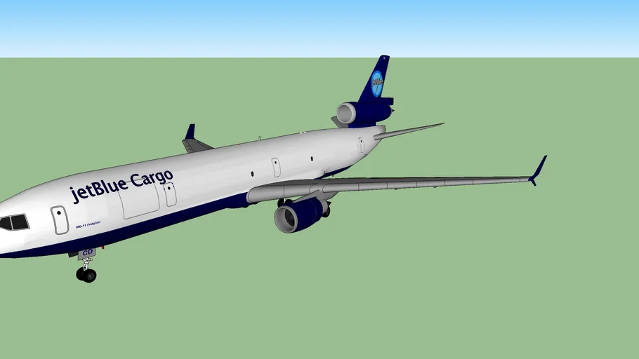JetBlue Cargo MD-11 | 3D Warehouse