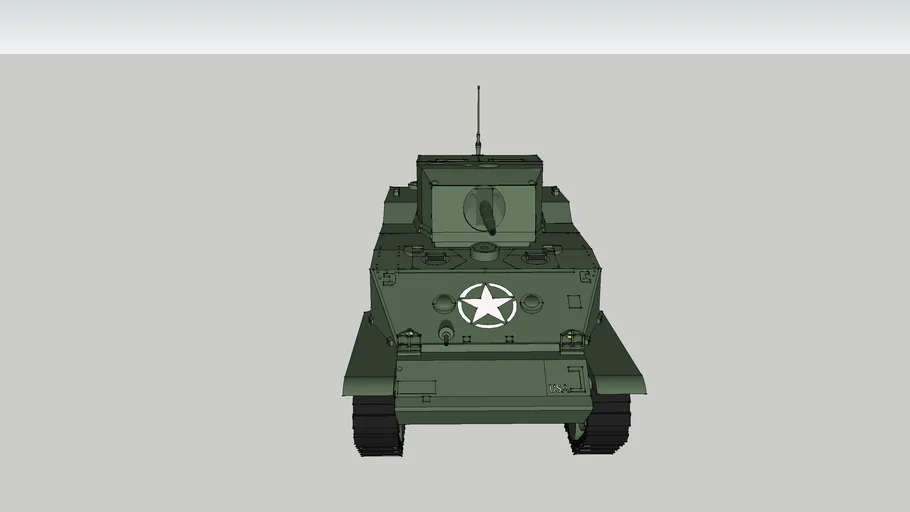 85 STUART tank | 3D Warehouse