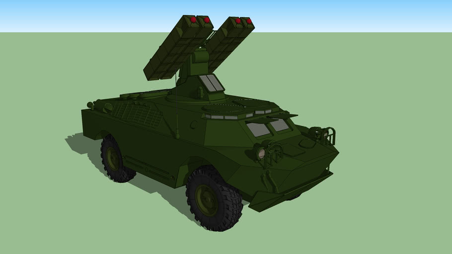 9K31 'Strela 1' | 3D Warehouse