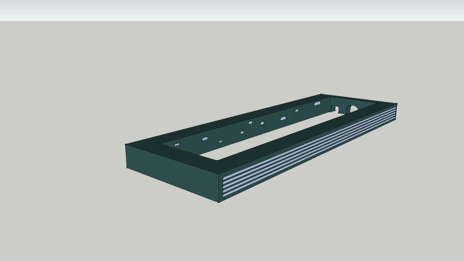 Longer Rectangle building | 3D Warehouse