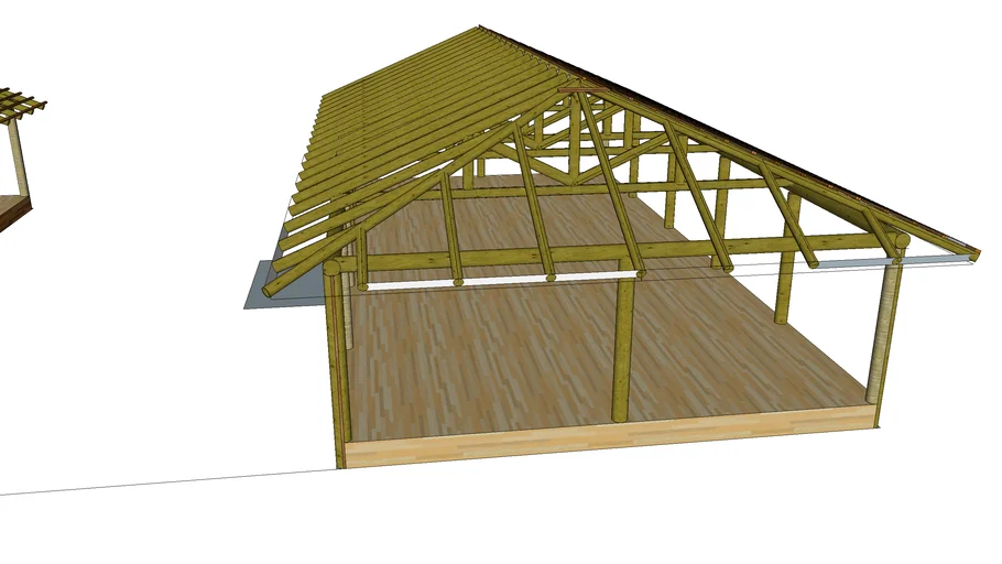 Estructura Quincho | 3D Warehouse