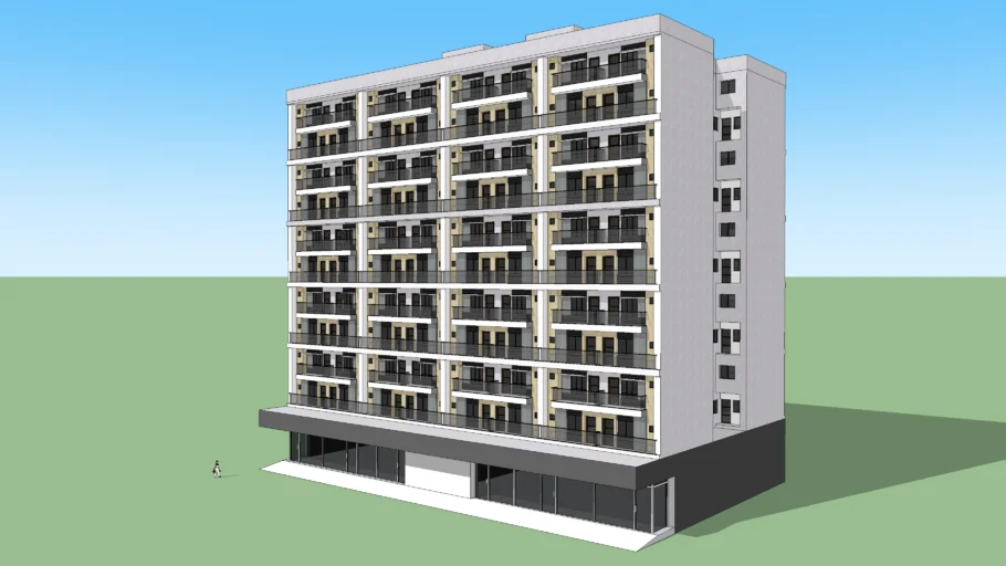 EDIFICIO DE APARTAMENTOS | 3D Warehouse