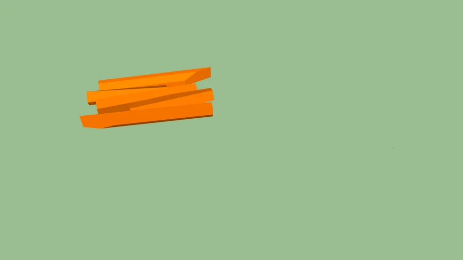 Carrot Sticks | 3D Warehouse