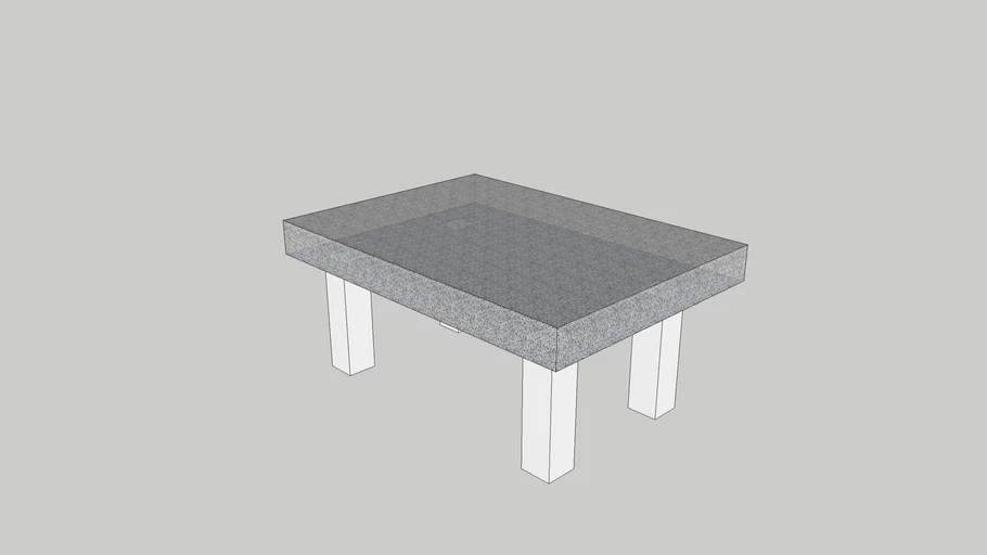 table basse simple | 3D Warehouse