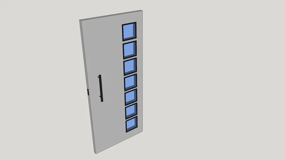 Simple Door | 3D Warehouse