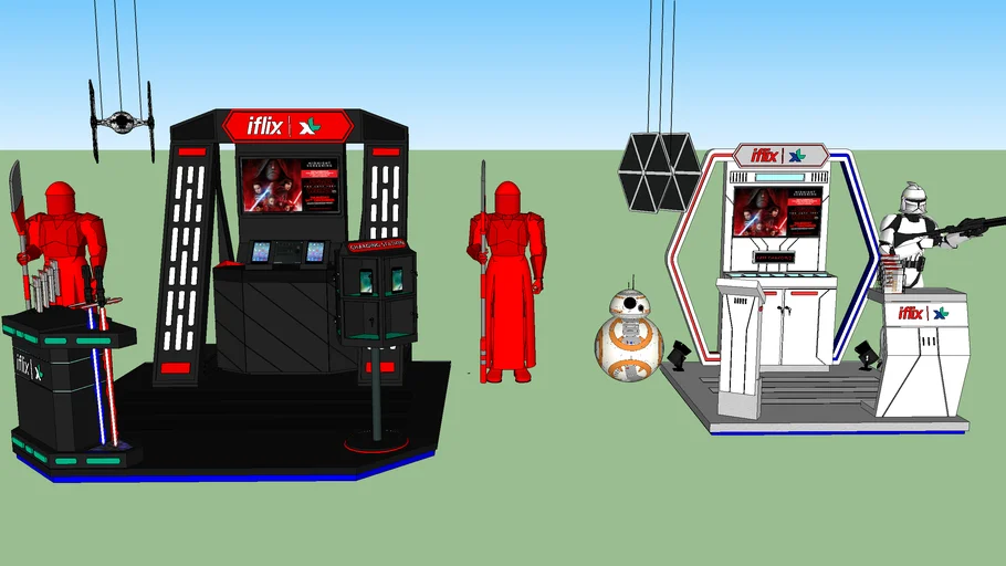 Starwars Booth Design | 3D Warehouse