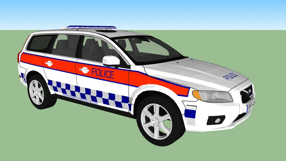 Humberside Police, Volvo V70, Police Traffic Car | 3D Warehouse