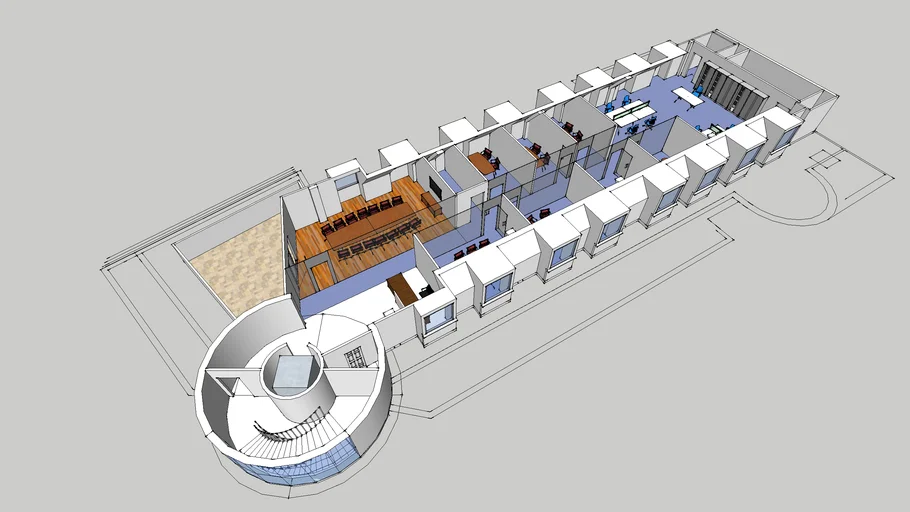 Ensign House Fourth Floor1 | 3D Warehouse