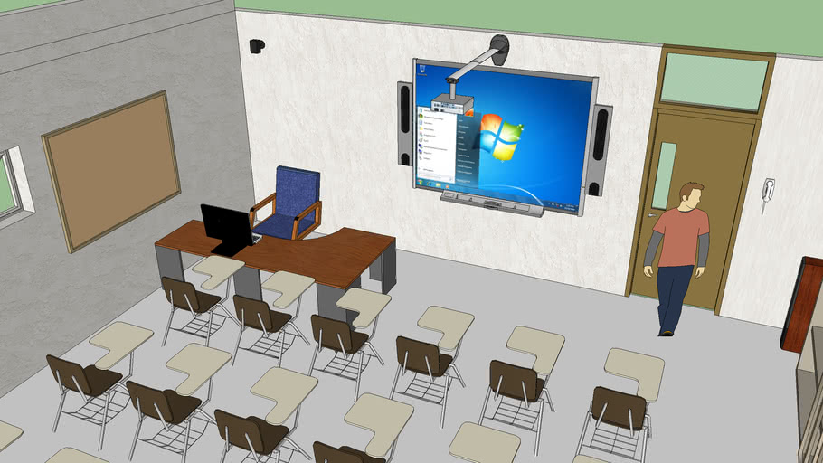 ict classroom | 3D Warehouse