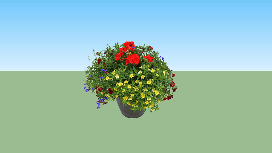 Bunga Pot 2 | 3D Warehouse