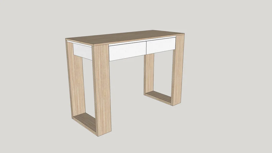 Modern Desk | 3D Warehouse