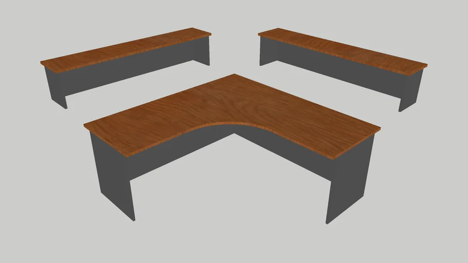 Corner desk | 3D Warehouse