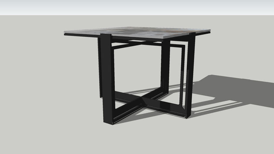 Borek Faro side table square | 3D Warehouse