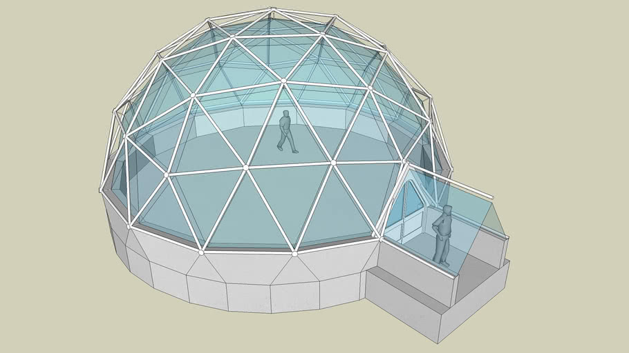 Geodesic Modular Moon Base - Module 01 | 3D Warehouse
