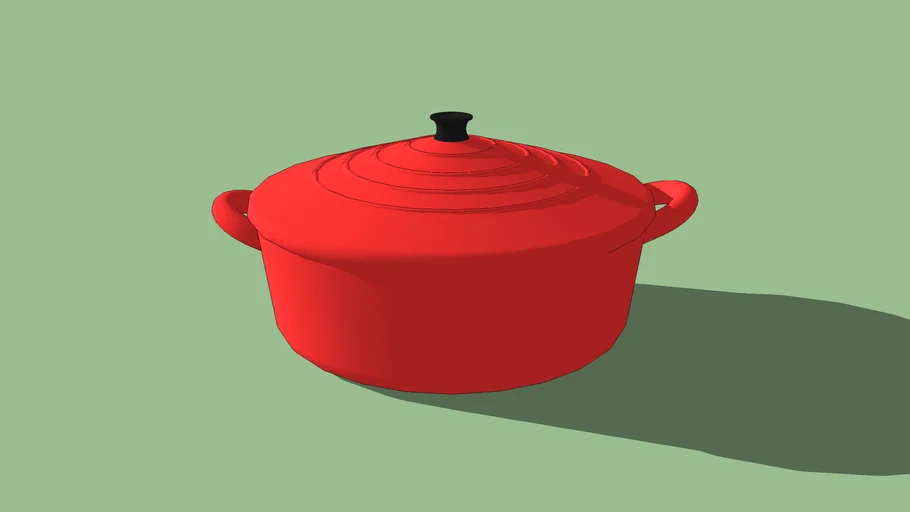cocette le creuset | 3D Warehouse