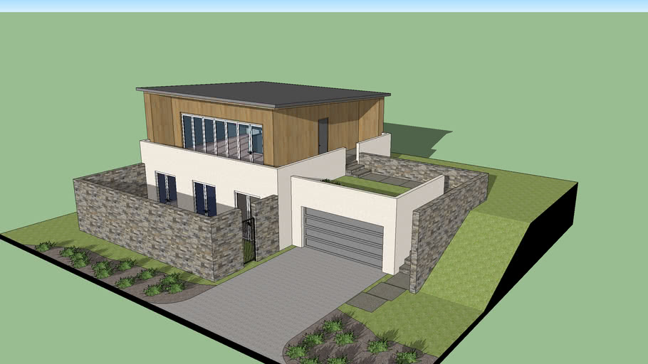 Hillside House | 3D Warehouse