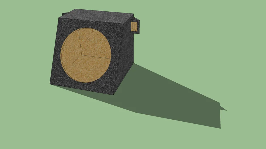 Ported Speaker Cabinet | 3D Warehouse