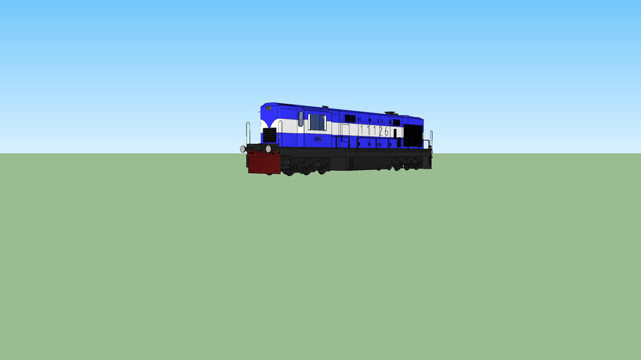 WDM 4D loco | 3D Warehouse