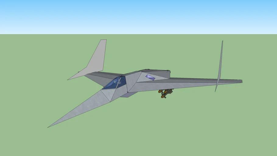 triangle fighter | 3D Warehouse