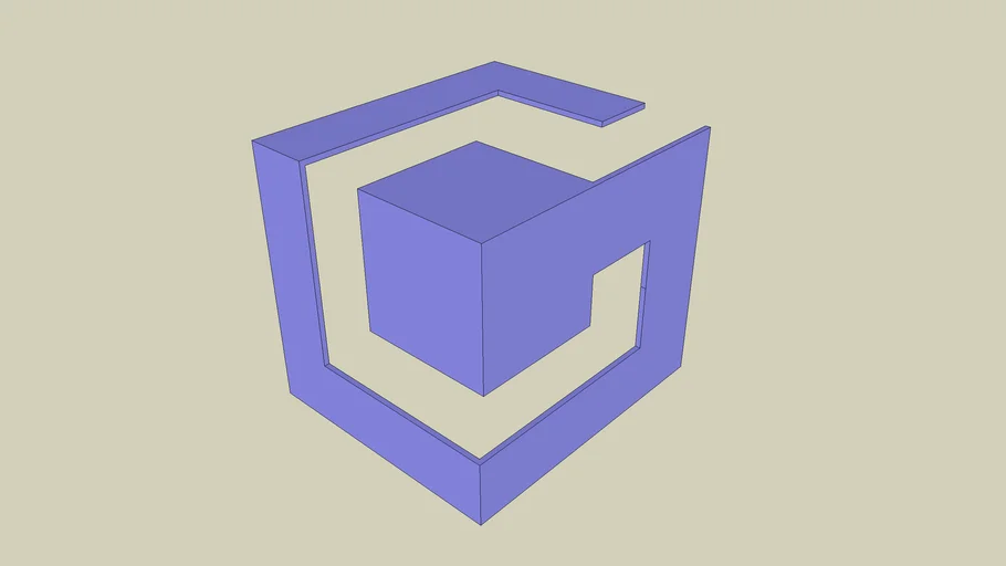 Gamecube Logo | 3D Warehouse