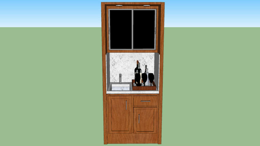 Pantry and Mini Cabinet | 3D Warehouse