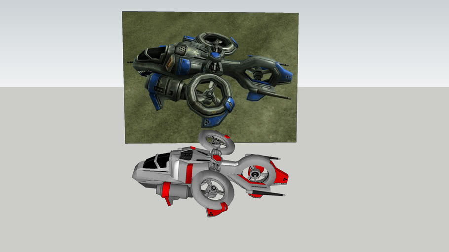 Banshee from Starcraft II | 3D Warehouse