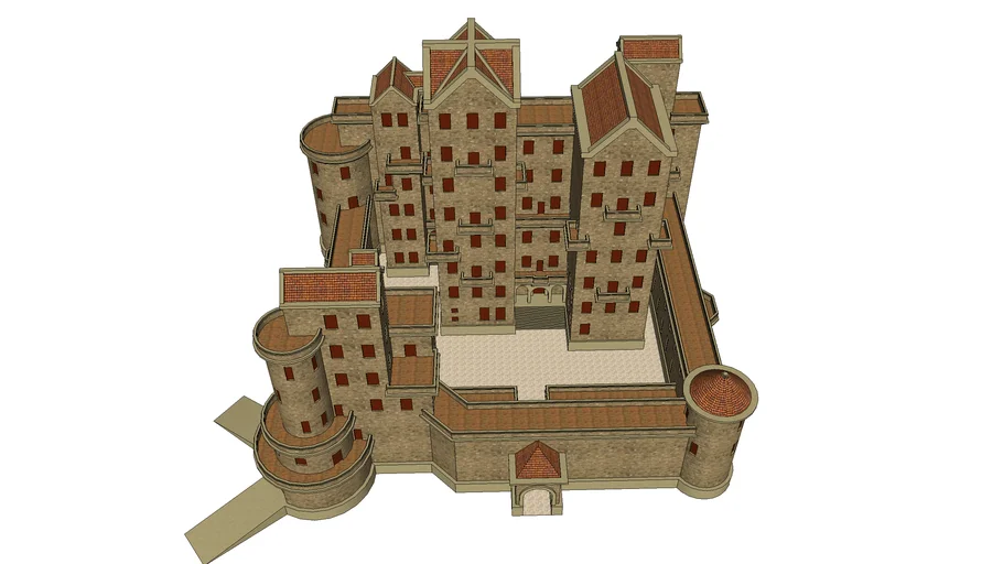 large castle | 3D Warehouse