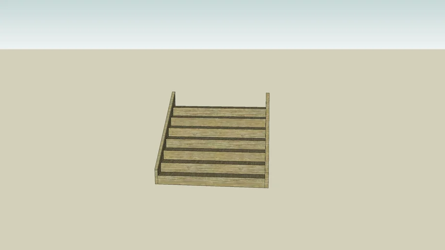 Simple Stairs (Extendable) | 3D Warehouse