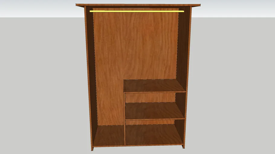 Wardrobe Closet | 3D Warehouse