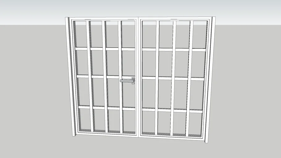 Double gate | 3D Warehouse