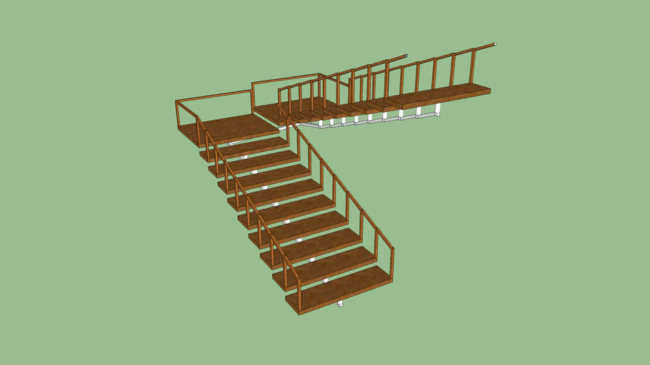 Escalera | 3D Warehouse