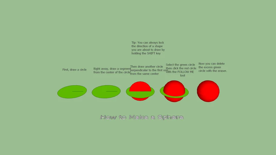 How to Make a Sphere | 3D Warehouse