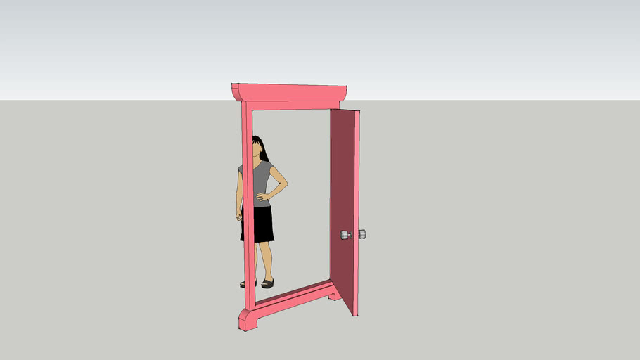 Anywhere Door Doraemon | 3D Warehouse