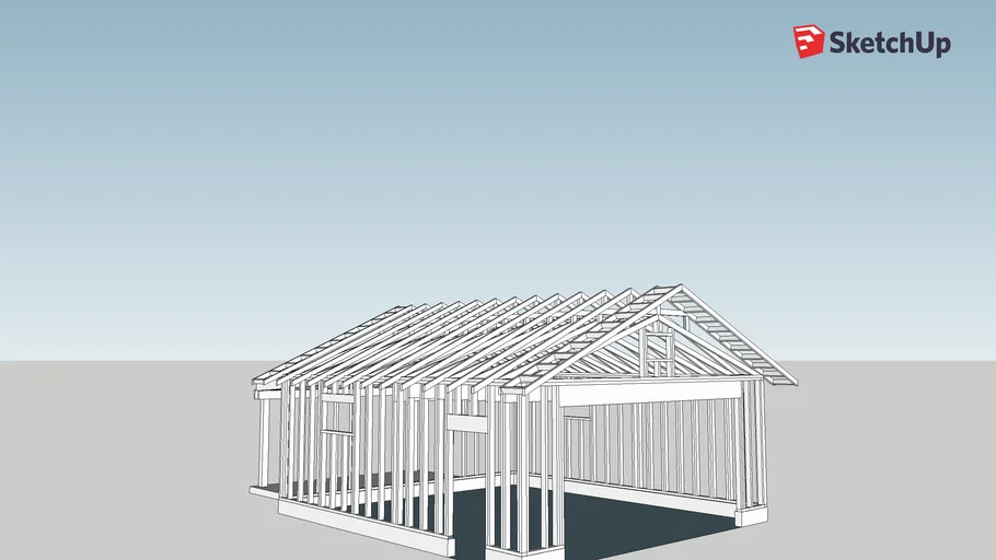 Garage Build: Framing | 3D Warehouse