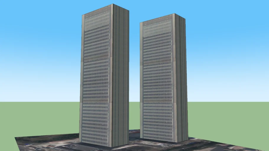 Twin Towers | 3D Warehouse