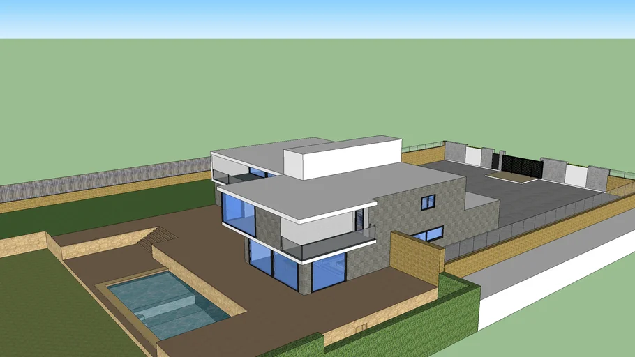 Maison moderne | 3D Warehouse