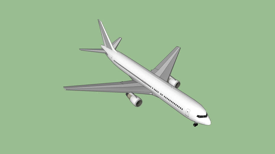 Boeing 767-300 Template | 3D Warehouse
